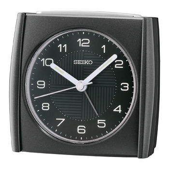 Matte Charcoal Elio Alarm Clock | Temple & Webster