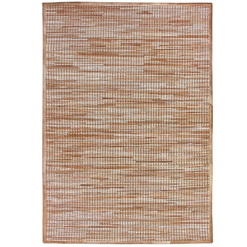 ElementalRugCollective Natural Hyde Modern Rug | Temple & Webster