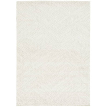 Atlas Flooring Sand Geometric Power-Loomed Rug | Temple & Webster