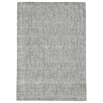 Snow Malte Hand-Loomed Wool-Blend Rug | Temple & Webster