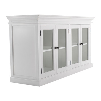 Balmoral Designs Halifax 4 Glass Doors Buffet | Temple & Webster