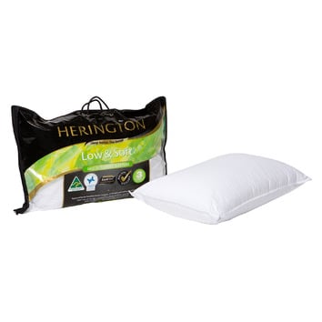 Herington Low & Soft Tummy Sleeper Pillow | Temple & Webster