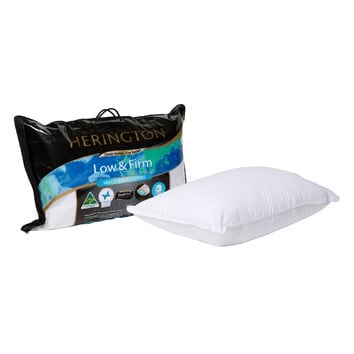 Herington Low & Firm Back Sleeper Pillow | Temple & Webster