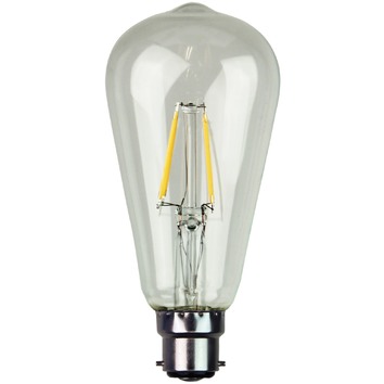 Zander Lighting ST64 B22 LED Filament Bulb | Temple & Webster