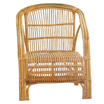 Lowell Rattan Cane Armchair | Temple & Webster