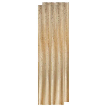 Naturaflex 2700 x 595mm Oak Flexible Triangle Wall Panels | Temple ...