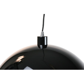 Black Kings 1 Light Aluminium Pendant | Temple & Webster