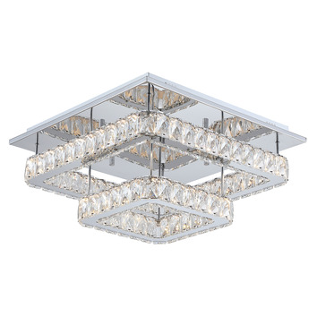 Retro Glow Milly LED Crystal Ceiling Light | Temple & Webster