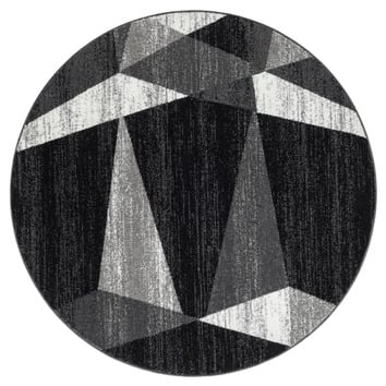 Lotus Rugs Alana Contemporary Round Rug | Temple & Webster