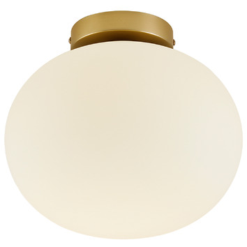Alton Opal Glass Ceiling Light | Temple & Webster
