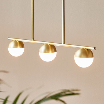 Nordlux Contina 3 Light Metal & Glass Pendant | Temple & Webster