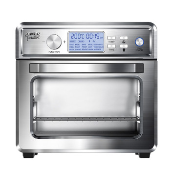 Chiswick Living Silver 24L Stainless Steel Digital Air Fryer | Temple ...