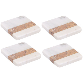 Blair Marble Coasters | Temple & Webster