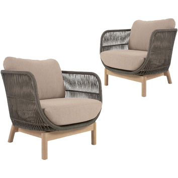 Linea Furniture Calix Outdoor Armchairs | Temple & Webster