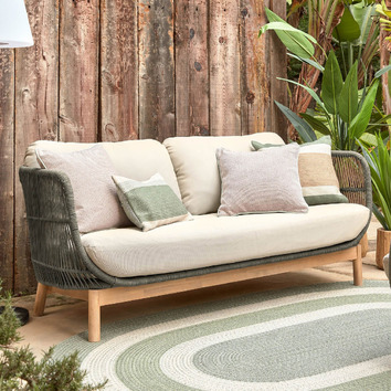 Linea Furniture 3 Seater Calix Outdoor Sofa | Temple & Webster