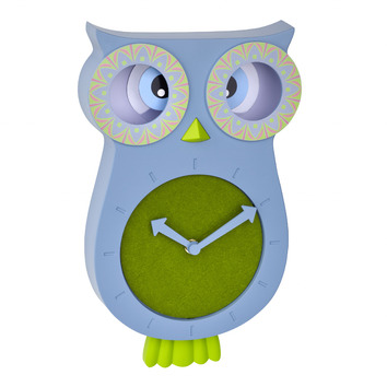 Willy Owl Kids' Wall Clock | Temple & Webster