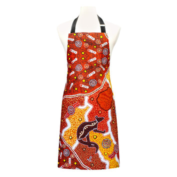 Maarakool Art Native Title Cotton Apron | Temple & Webster