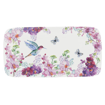 Birds & Blooms Fine Bone China Rectangular Platter | Temple & Webster