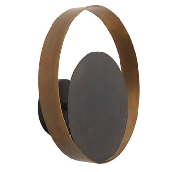 Observatory Lighting Circle Metal Wall Sconce | Temple & Webster