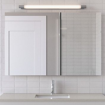 Ablaze Rectangular Backlit Mirror | Temple & Webster