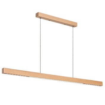 BraxtonHome Rex Beech Wood LED Pendant Light | Temple & Webster