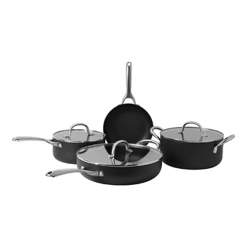 Lifestyle Traders 4 Piece Meteore Aluminium Cookware Set | Temple & Webster