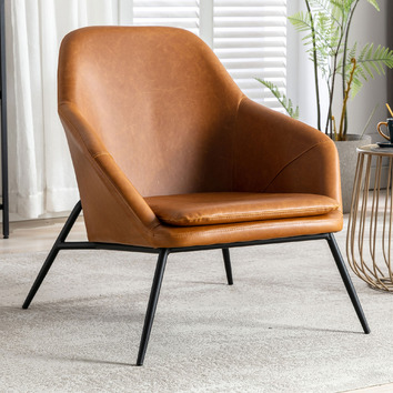 Tala Faux Leather Armchair | Temple & Webster