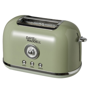 Davis & Waddell Waldorf Stainless Steel 2 Slice Toaster | Temple & Webster