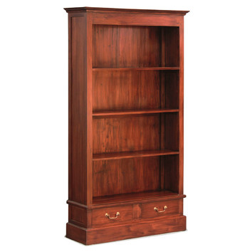 2 Drawer Bookcase | Temple & Webster