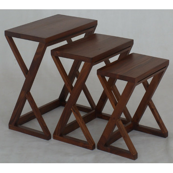 La Verde 3 Piece Cross Legged Nesting Tables | Temple & Webster