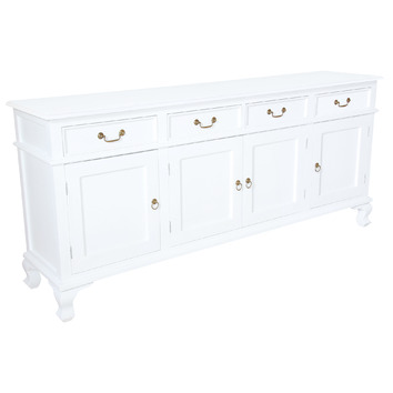 La Verde Farmhouse 4 Door 4 Drawer Buffet | Temple & Webster