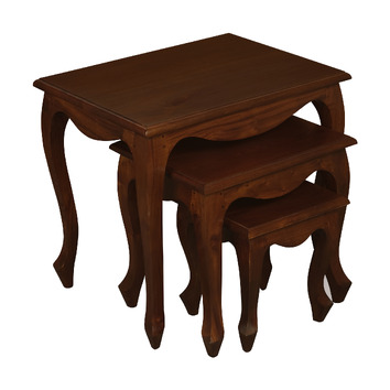 LaVerde 3 Piece Farmhouse Nesting Table Set | Temple & Webster