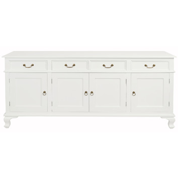 LaVerde Farmhouse 4 Door 4 Drawer Buffet | Temple & Webster