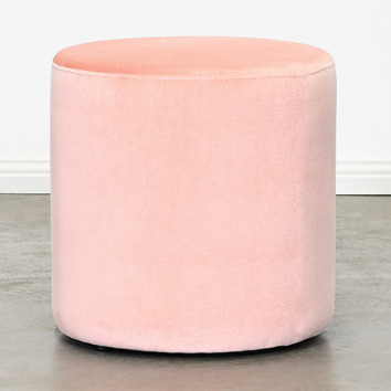 Brooklyn and Bella Small Velvet Ottoman | Temple & Webster
