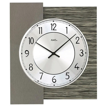 Light Grey Quartz Wall Clock | Temple & Webster