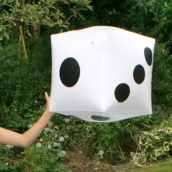 Yardgames Giant 40cm Inflatable Die | Temple & Webster
