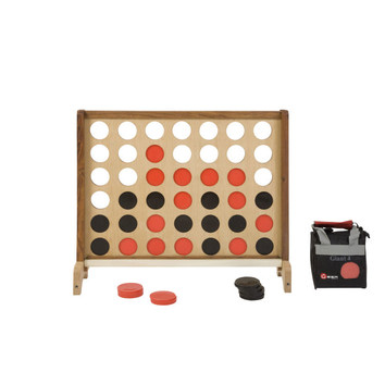Yardgames Giant Wooden Connect 4 Game | Temple & Webster