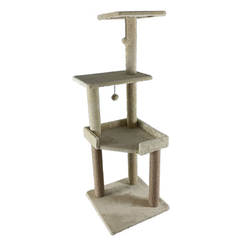 Naturally Provinicial Edward 4 Tier Cat Tree | Temple & Webster
