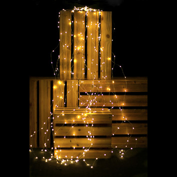 Luminea 200 Dual Colour Micro LED Branch String Fairy Lights | Temple ...