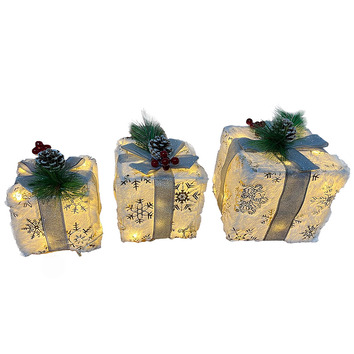 Luminea Snow Gift Boxes LED Christmas Light Display | Temple & Webster