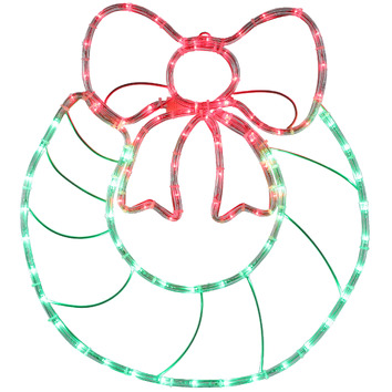 Luminea Christmas Wreath LED Light Display | Temple & Webster