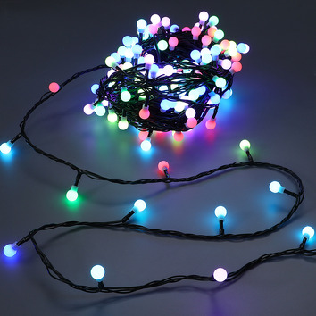 Luminea 720 Clear Cable LED Cluster Light Chain | Temple & Webster