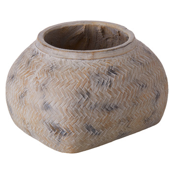 The Home Collective Arami Cement Plant Pot | Temple & Webster