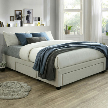 Gigi's Garden Astro Queen Storage Bed Base with Pocket Spring Mattress ...