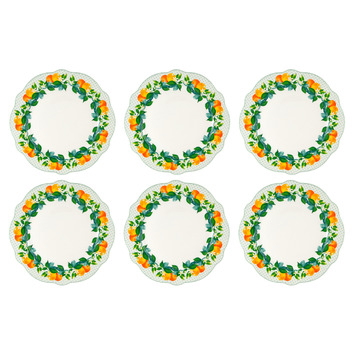 Jardino 27cm Porcelain Dinner Plates | Temple & Webster