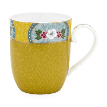 PipStudio 145ml Yellow Blushing Birds Mug | Temple & Webster