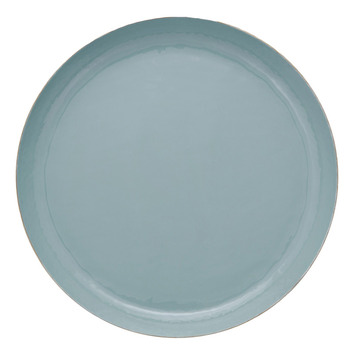 PipStudio Blue 40cm Round Aluminium Serving Tray | Temple & Webster