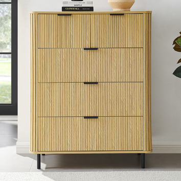 Core Living Callix 5 Drawer Chest | Temple & Webster