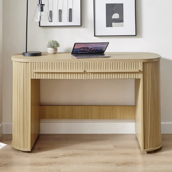 Core Living Caleigh 2 Drawer Desk | Temple & Webster