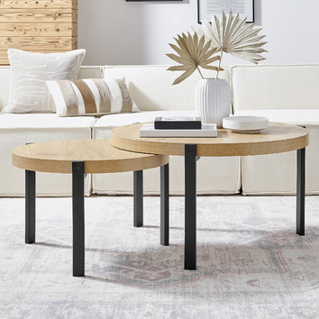 Core Living 2 Piece Ragnar Nesting Coffee Table Set | Temple & Webster